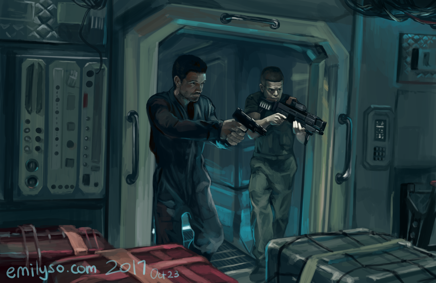 The Expanse fan art doodle | Emily So